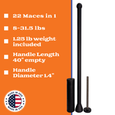 Adjustable Maces – Adex Clubs & Maces